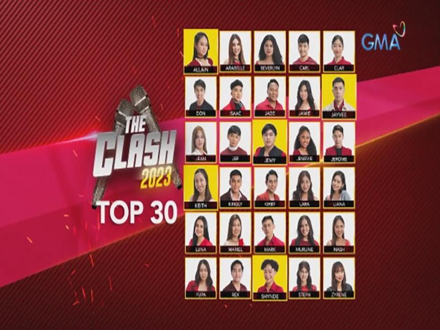 The Clash 2023: Meet your last batch of Clashers! | Top 30 | GMA ...