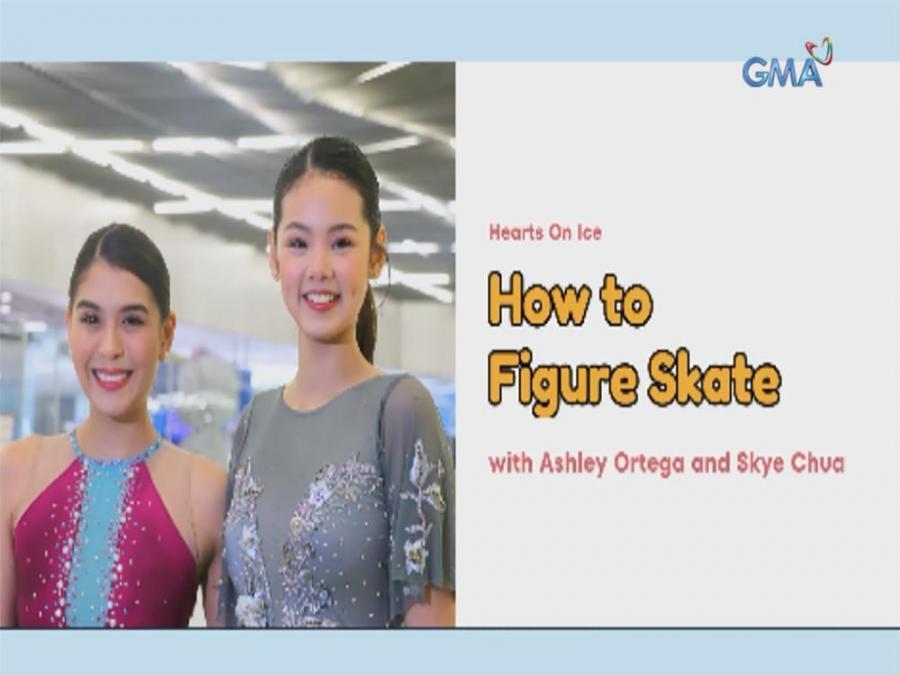 Hearts On Ice: How to Figure Skate with Ashley Ortega and Skye Chua (Online Exclusive) | GMA ...