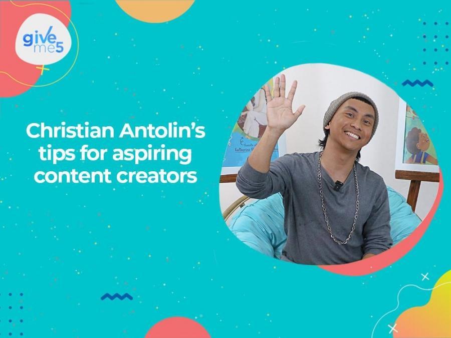 Give Me 5: Christian Antolin's tips for aspiring content creators | GMA ...