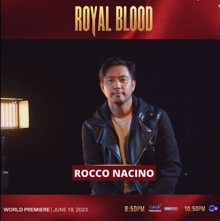 Rocco Nacino invites you to watch 'Royal Blood' on GMA Telebabad | GMA ...