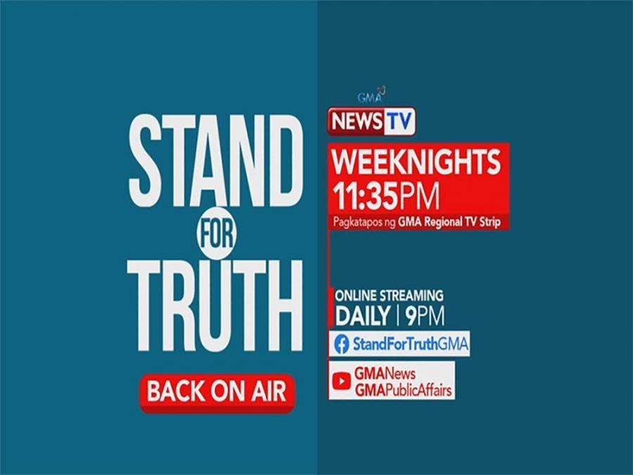 WATCH: Stand For Truth returns on GMA News TV | GMA Entertainment