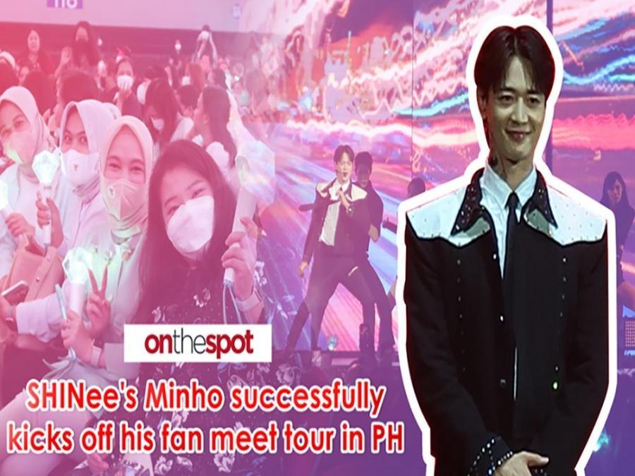 On the Spot: SHINee's Minho successfully kicks off his fan meet tour in PH | GMA Entertainment