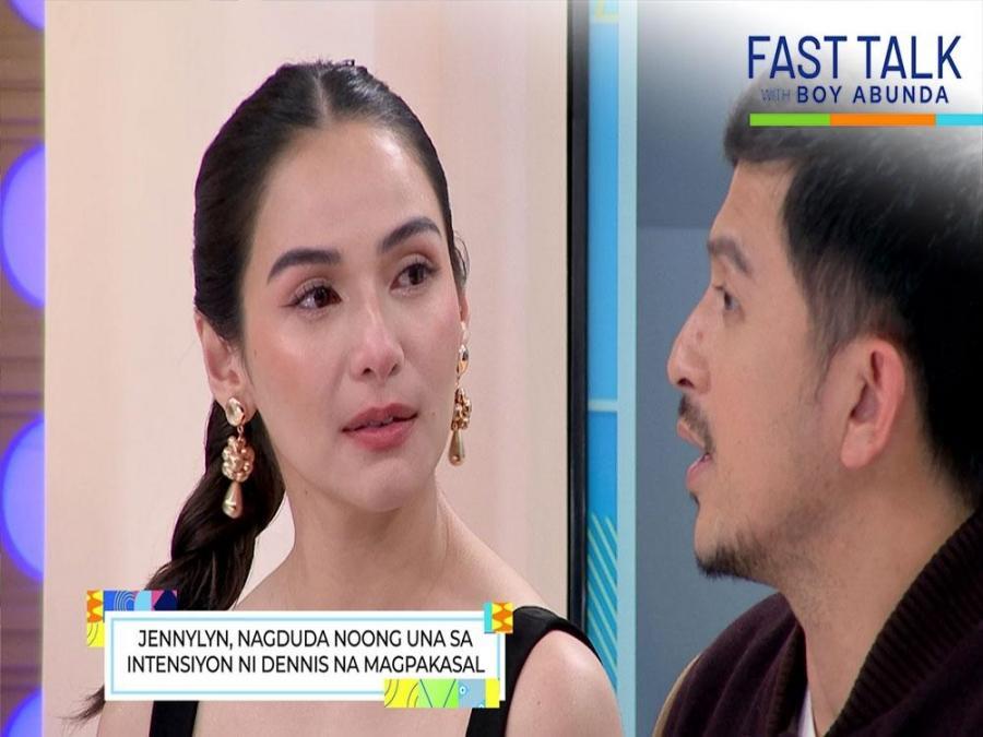 Fast Talk with Boy Abunda: Jennylyn, nagduda sa intensyon ni Dennis na magpakasal! (Episode 534 ...