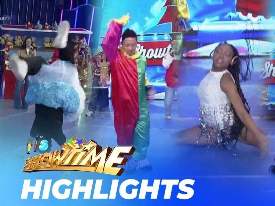 It's Showtime: Kim, Jhong, Lassy, at Johaira, NAGPATALBUGAN NG STUNTS ...