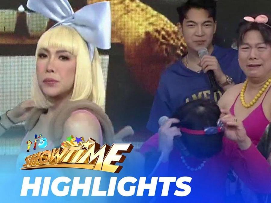 It's Showtime: Sofa ng 'It's Showtime,' BUMIGAY NA DAHIL KINA MC AT LASSY?! (Sine Mo 'To) | GMA ...