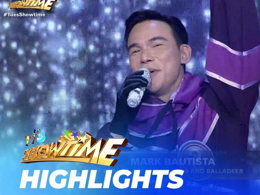 It's Showtime: Mark Bautista, ANG HIDDEN CELEBRITY SINGER OF THE DAY ...