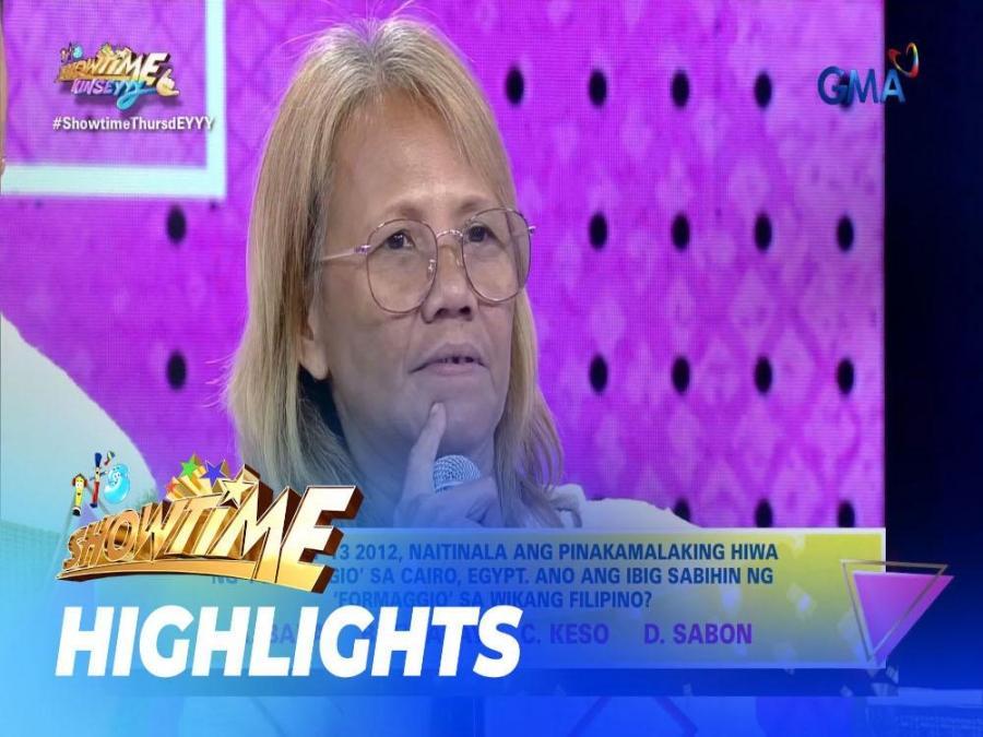It's Showtime: Masasagot nga ba ni Nanay Bin ang TRIPLE O SAWI SUPERBOX ...