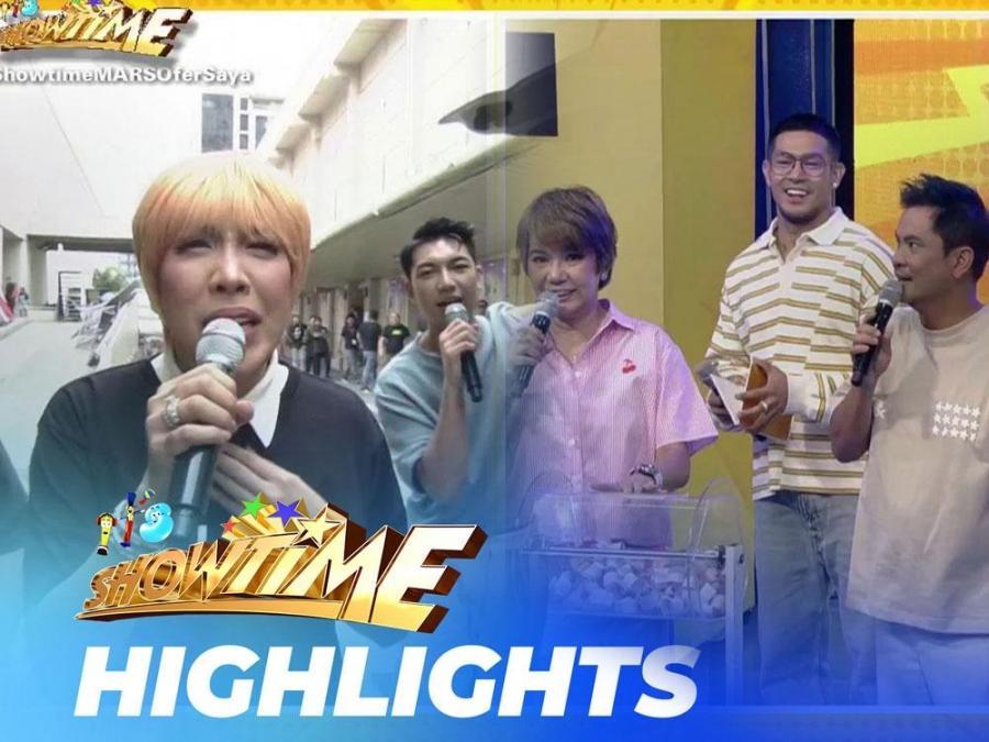 It's Showtime: Team Vice, SUMAKAY SA VAN NI BELLE MARIANO PARA TUMAKAS ...