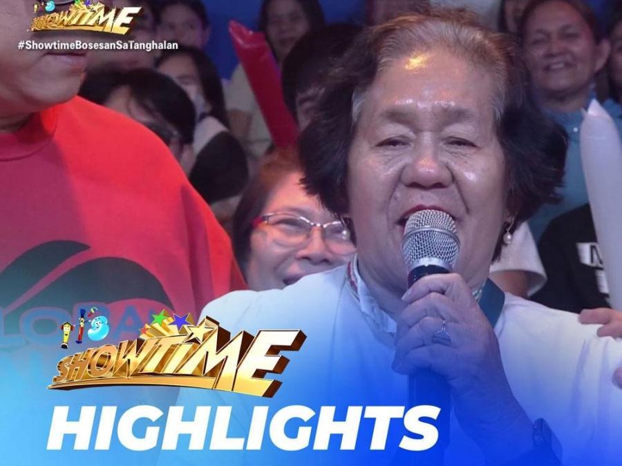 It's Showtime: Mga lola ni Resbaker Jebros, may munting hiling sa mga ...
