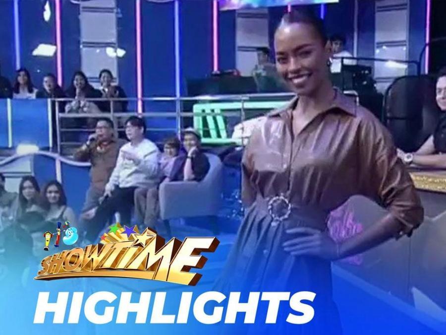 It's Showtime: Chelsea Manalo, NAG-SAMPLE NG KANYANG ICONIC PASARELA ...