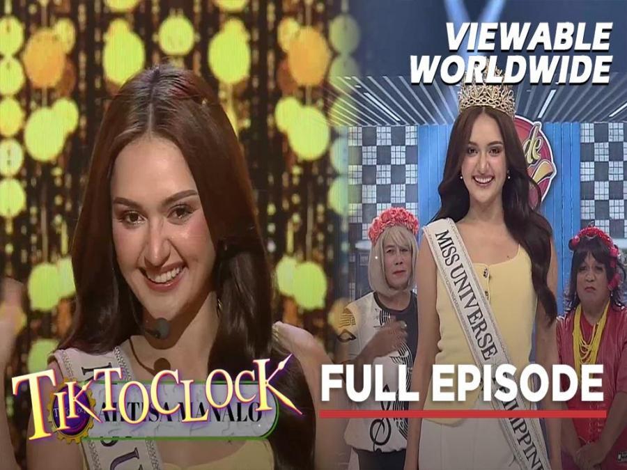 TiktoClock: Miss Universe Philippines 2025 Ahtisa Manalo, NIRAMPA ANG ...