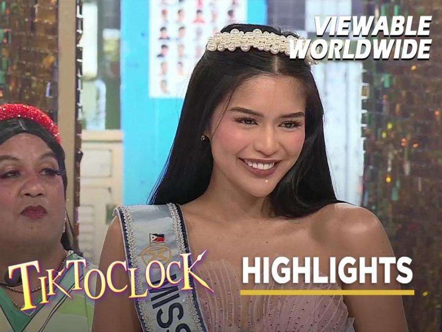 TiktoClock: Miss World Asia 2025 Krishnah Gravidez, PINAGKALAT ang ...