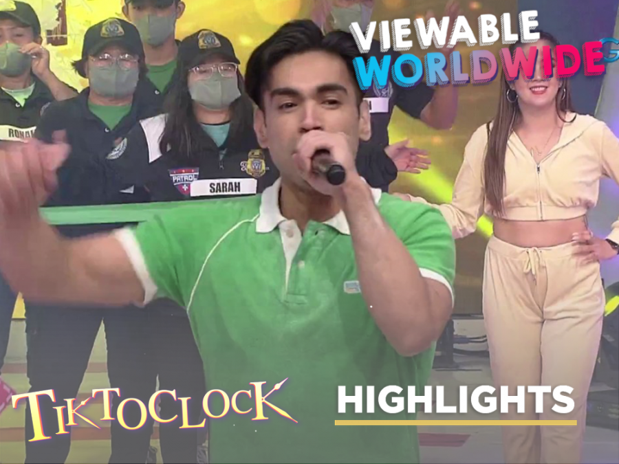 TiktoClock: Carlos Agassi, may inihandang 'TiktoClock' RAP! | GMA ...