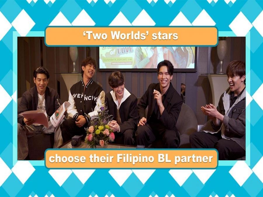 'Two Worlds' stars Max, Nat, Gun, Pak, and Mon choose their Filipino BL partners (Online ...