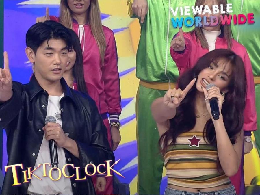 TiktoClock: Faith Da Silva, tinuruan si Eric Nam ng 'TiktoClock' dance ...
