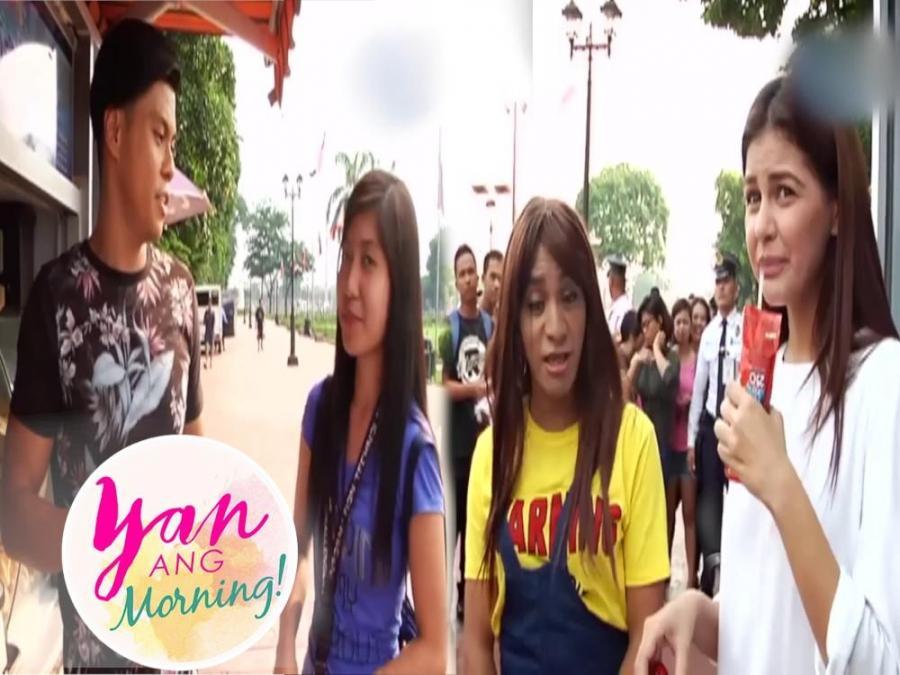 Jerald Napoles at Janine Gutierrez, NAGPAKILIG sa 'Luneta Dating Challenge!' (Yan ang Morning ...