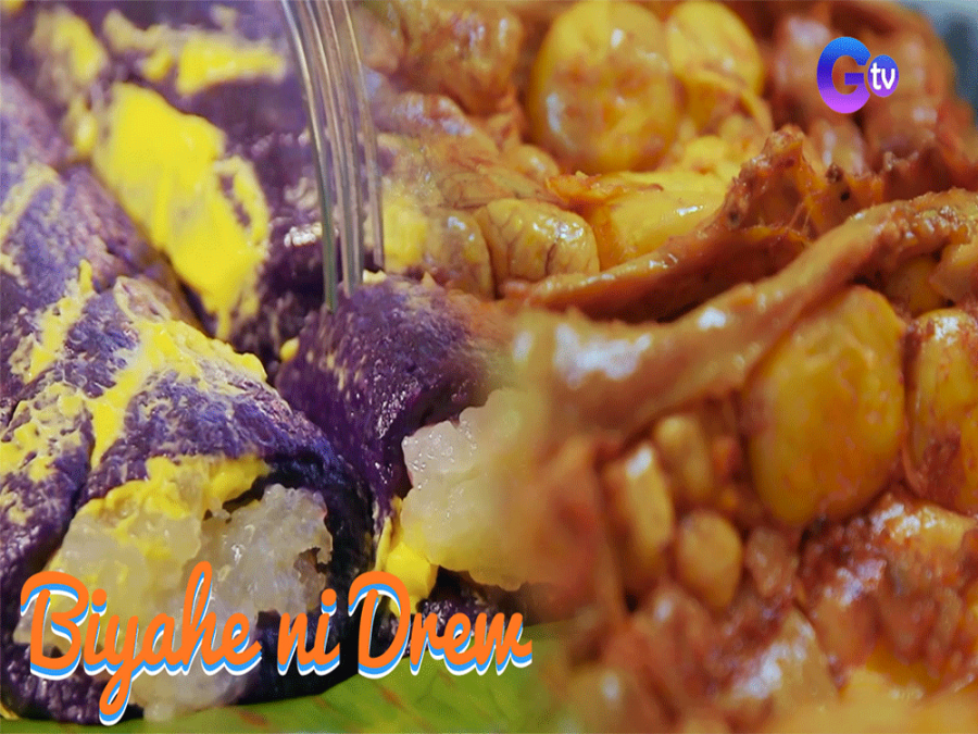 Ube halaya roll at sinangkutsang manok ng Rizal, tikman! | Biyahe ni Drew