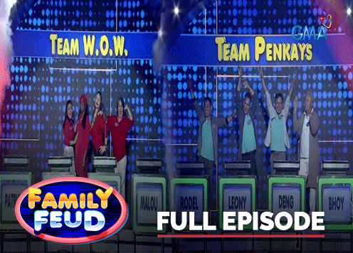 Family Feud: TEAM PENKAYS VS TEAM W.O.W. (Full Episode) | GMA Entertainment