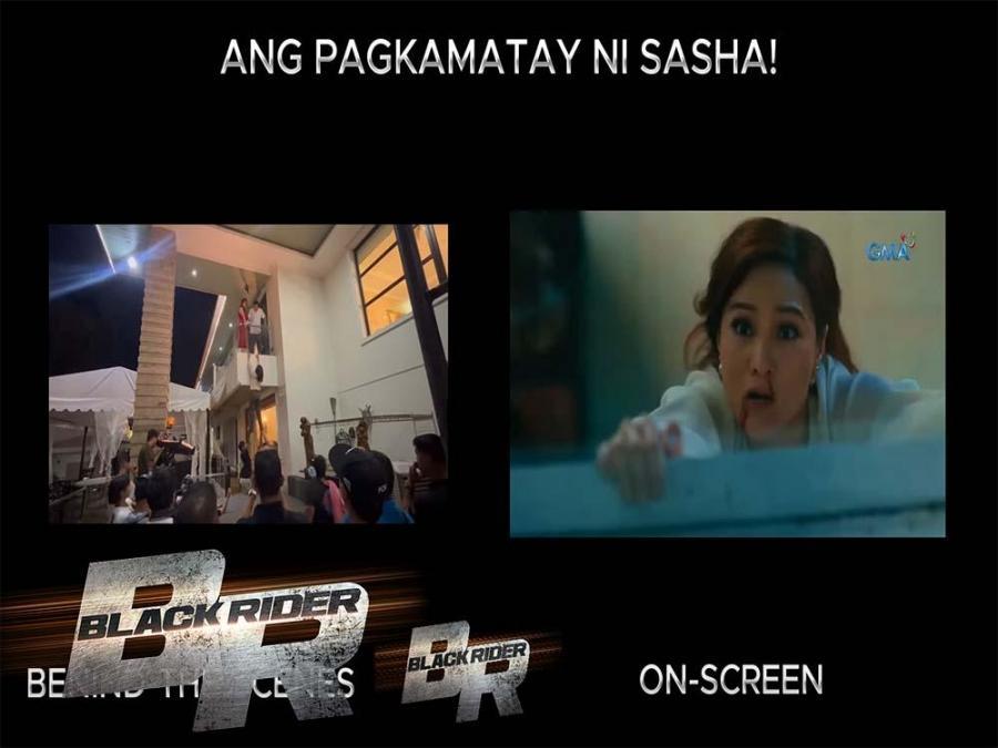 Black Rider: Sasha falls to her death | Behind the scenes vs actual ...