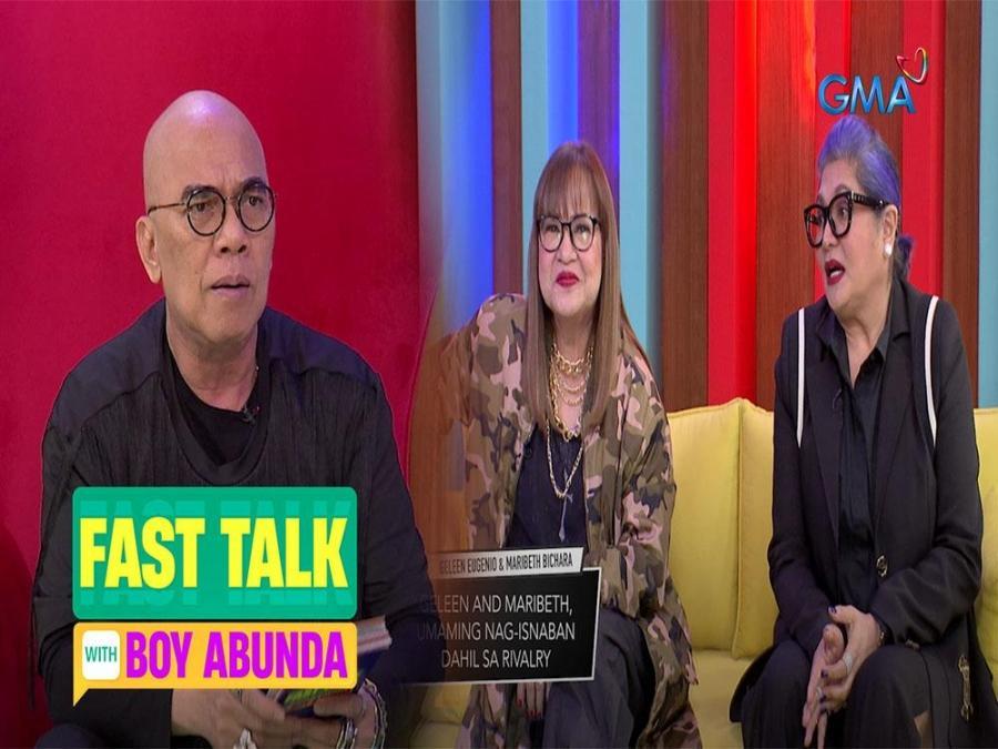 Fast Talk with Boy Abunda: Geleen Eugenio, NAYABANGAN kay Maribeth ...