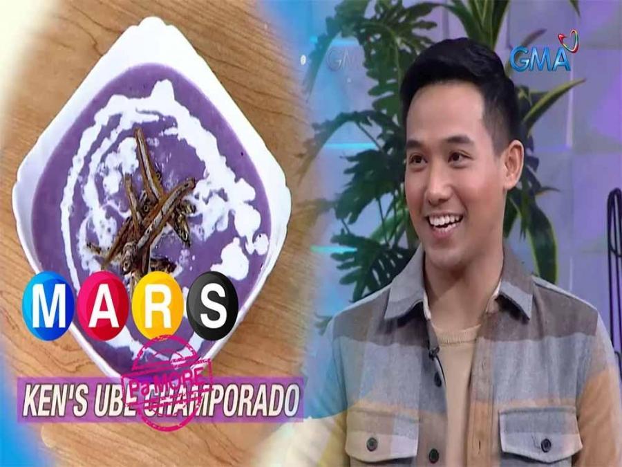Ken Chan made champorado special with ube! | Mars Pa More | GMA ...