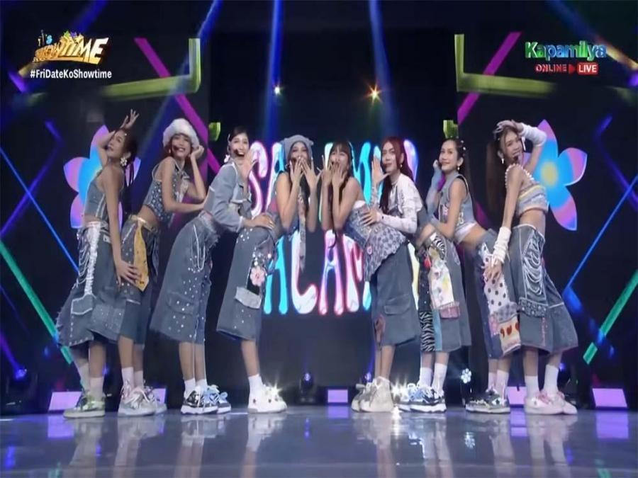 It's Showtime: BINI performs their latest song 'Salamin, Salamin' | GMA ...