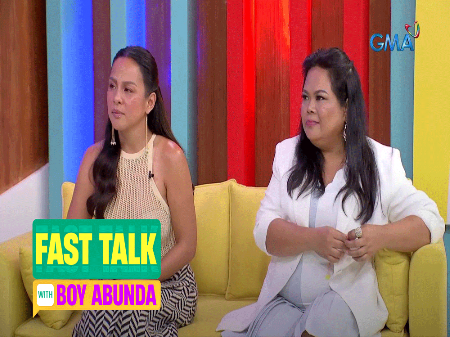 Fast Talk with Boy Abunda: Maey Bautista at Nikki Valdez on artists ...