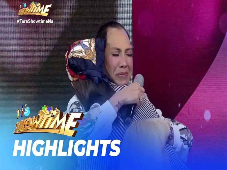 It's Showtime: Vice, nagtanggal ng wig para suportahan si April ...