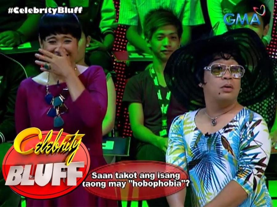 Celebrity Bluff: HOBOPHOBIA, ang tawag sa phobia sa UBO?! | GMA ...