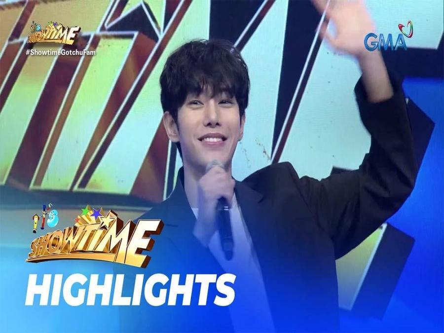 It's Showtime: Korean actor and singer Kim Wonshik, pinakilig ang ...