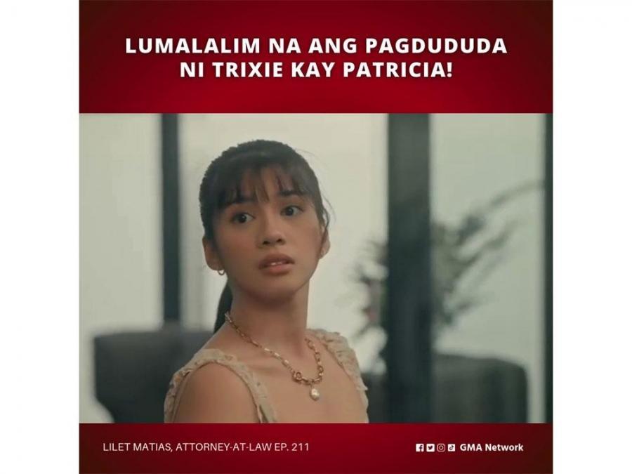 Lilet Matias, Attorney-at-Law: Lumalalim na ang pagdududa ni Trixie kay ...