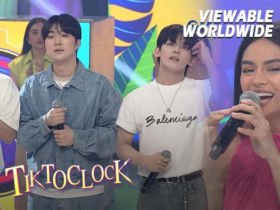 TiktoClock: K-pop rookie group In A Minute, WAGAS magpakilig kay Faith ...