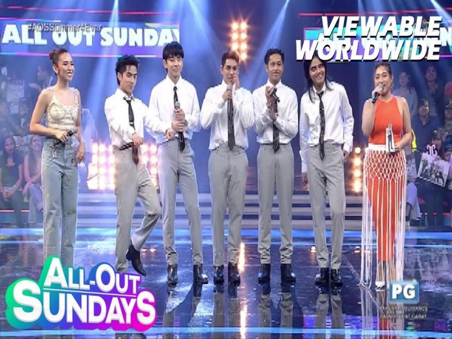 All-Out Sundays: SB19 glows with Moonlight on the AOS stage! | GMA ...