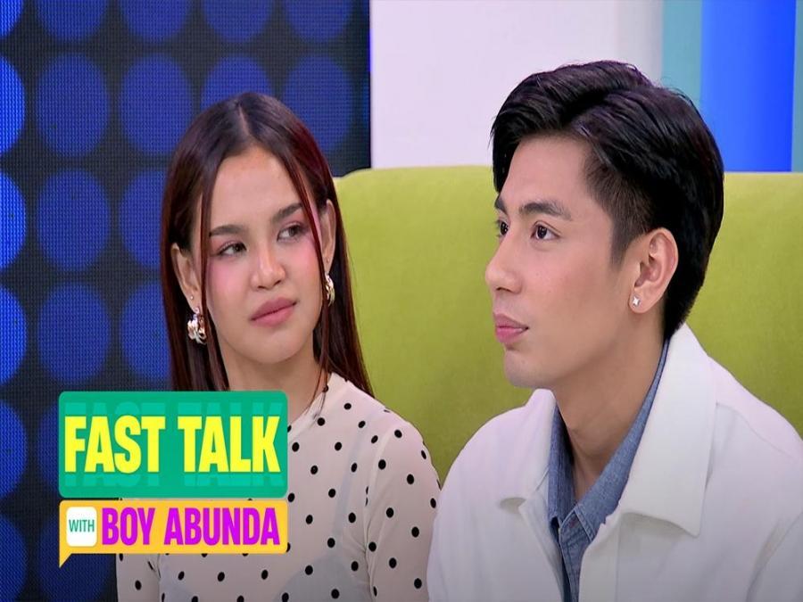 Fast Talk with Boy Abunda: Zephanie at Dylan, unang nagkakilala sa ...