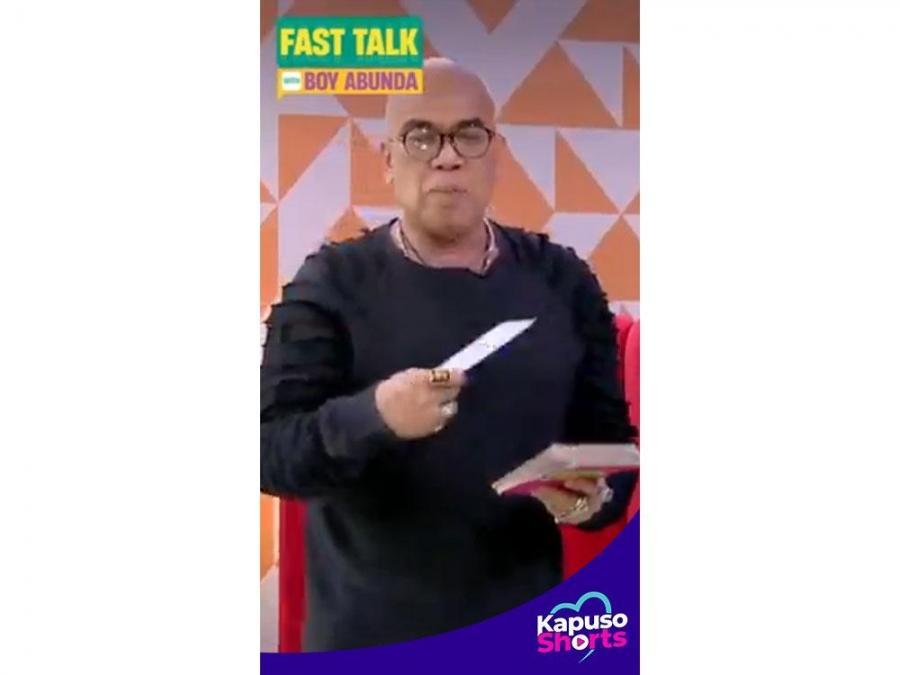 Biboy Ramirez, matinik pa rin?! #shorts | Fast Talk with Boy Abunda ...