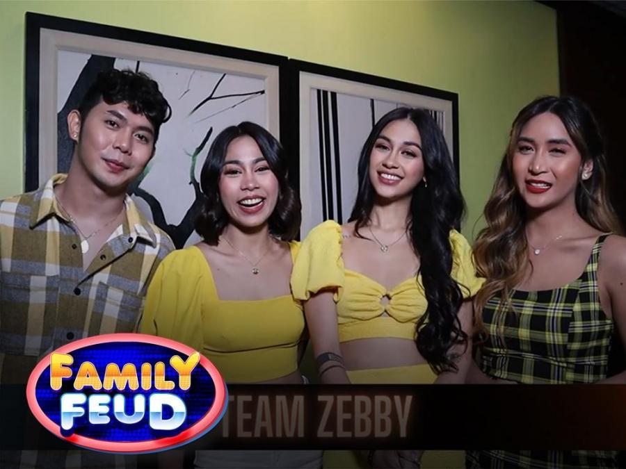 'Family Feud' Philippines: Fam Huddle with Team Zebby | Online ...