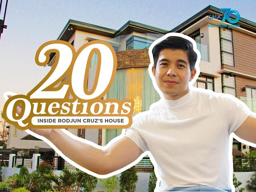 Kapuso Web Specials: 20 Questions inside Rodjun Cruz's house | GMA ...