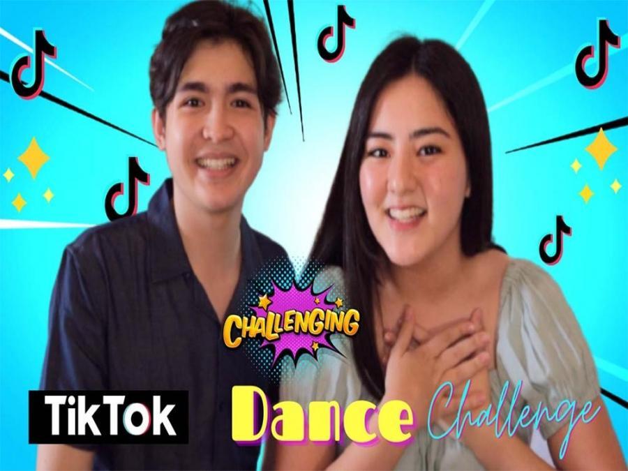 Challenging: 'First Yaya' love team CassQuin do the TikTok Dance ...