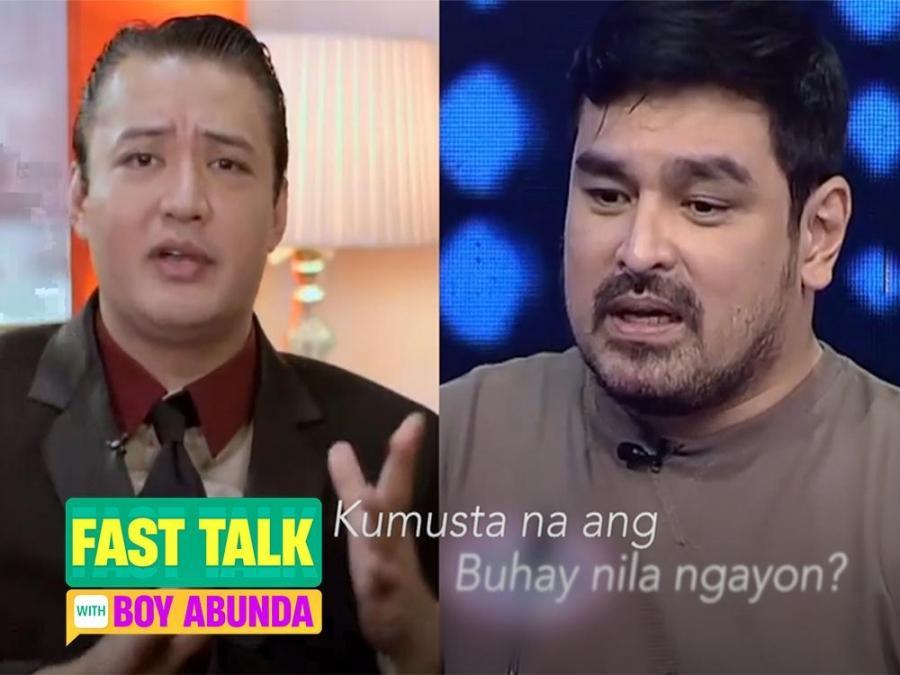 Fast Talk with Boy Abunda: Mark Anthony Fernandez and Eric Fructuoso ...