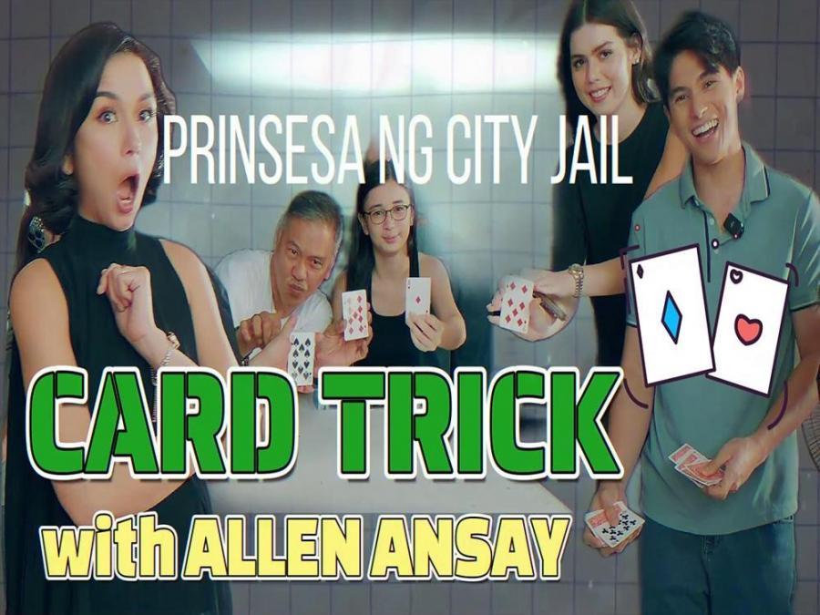 Prinsesa Ng City Jail: Card tricks with Allen Ansay (Online Exclusive) | GMA Entertainment