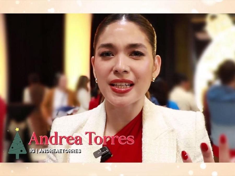 'Ganito ang Paskong Pinoy: Puno ng Pasasalamat' 2024: Andrea Torres ...
