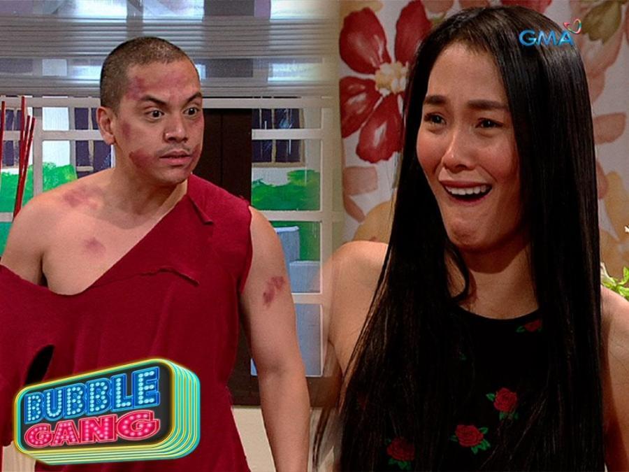 Bubble Gang: Lovely Abella, natakot kay Archie Alemania! | Bloopers ...