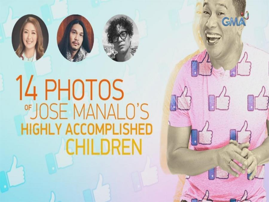 14 photos of Jose Manalo's highly accomplished children | GMA Entertainment