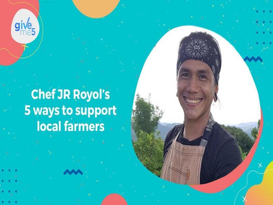 Give Me 5: Chef JR Royol's ways to support local farmers | GMA ...