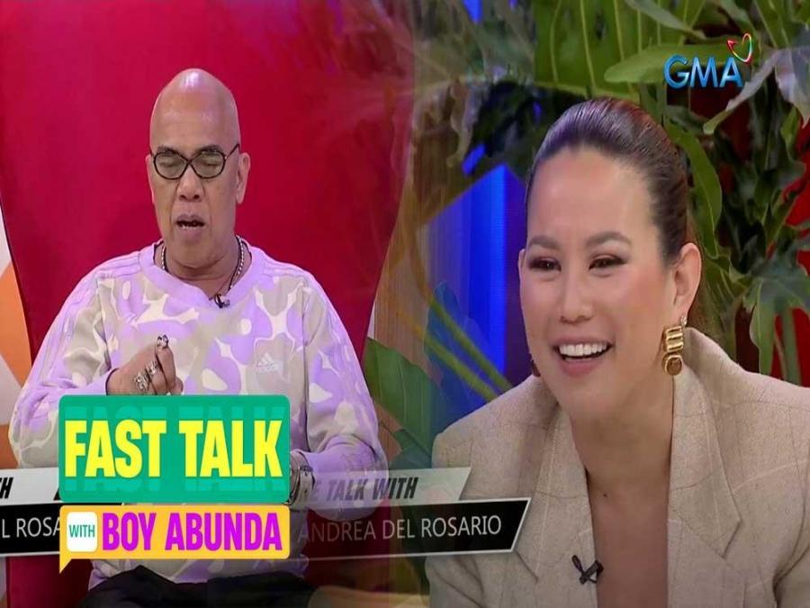 Fast Talk with Boy Abunda: Andrea del Rosario, pinangarap bang maging isang artista? (Episode ...