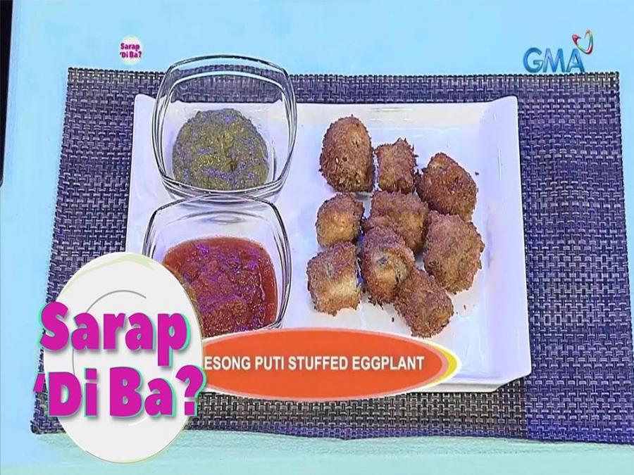 Sarap, 'Di Ba?: Kesong Puti Stuffed Eggplant ni Tuesday Vargas, perfect ...