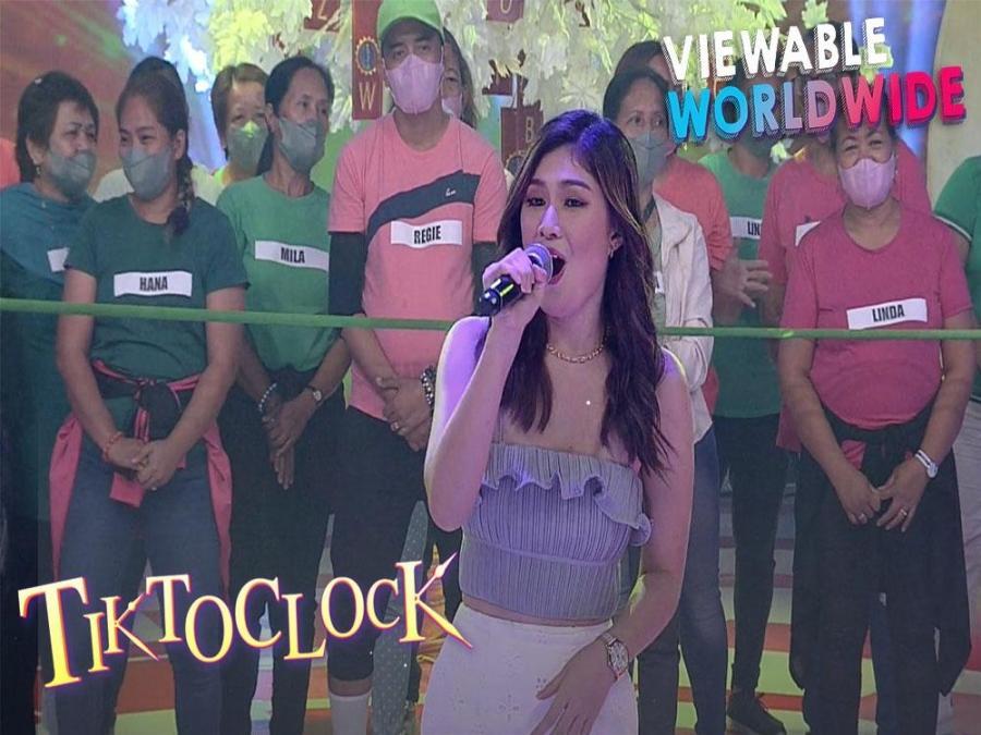 TiktoClock: Thea Tolentino, ipinakita ang kanyang singing powers sa ... TiktoClock: Thea Tolentino, ipinakita ang kanyang singing powers sa ...