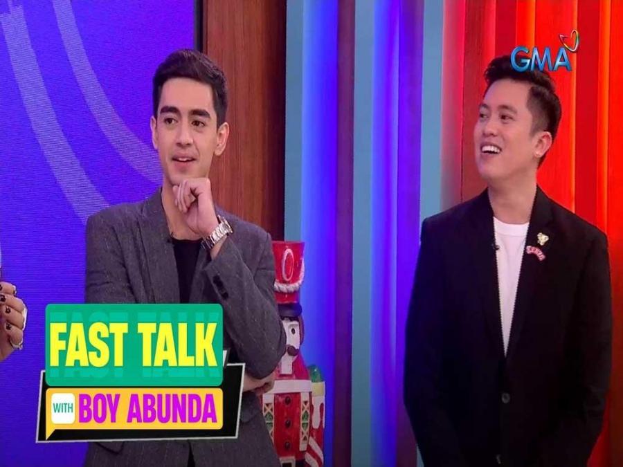 Fast Talk with Boy Abunda: Yasser at Kimpoy, nagtuos sa 'Fast Hugot ...