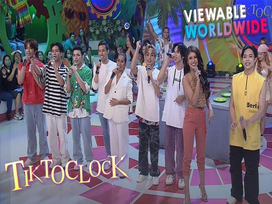 TiktoClock: P-Pop boy group na PLUUS, nagkasubukan ng tatag ng ...