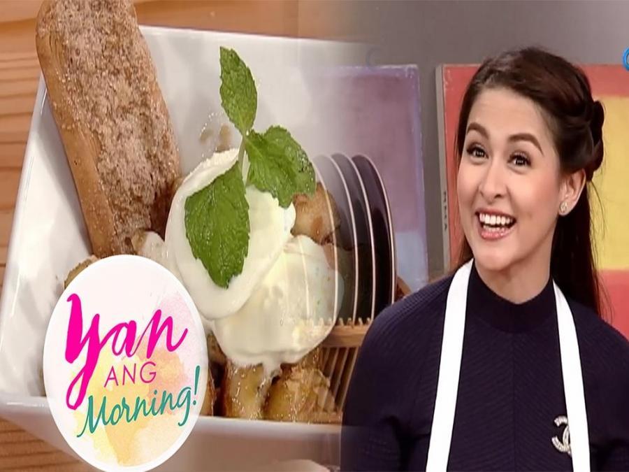 How to Make Marian Rivera's Banana Crumble (Yan ang Morning!) | GMA ...